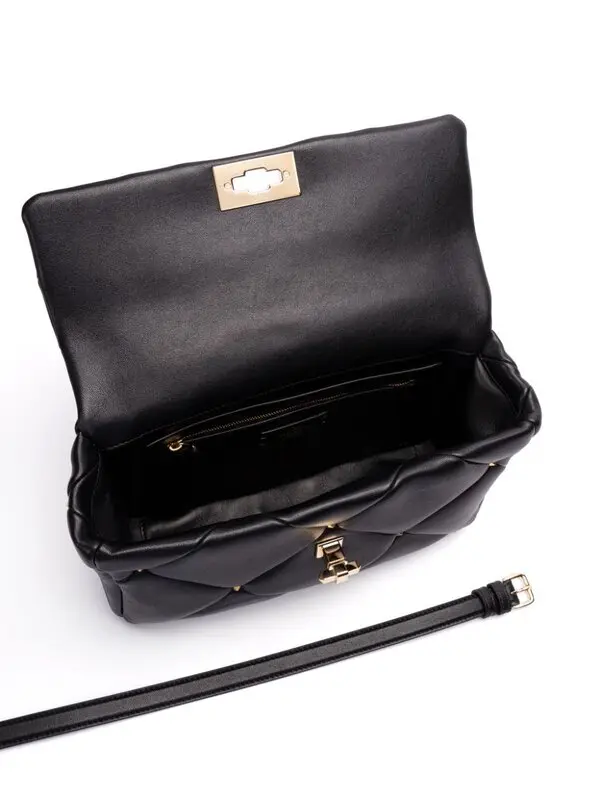 Valentino Garavani Roman Stud Foldover Top Shoulder Bag