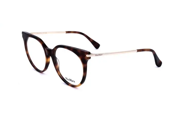 Max Mara Round Frame Eyeglasses - Black