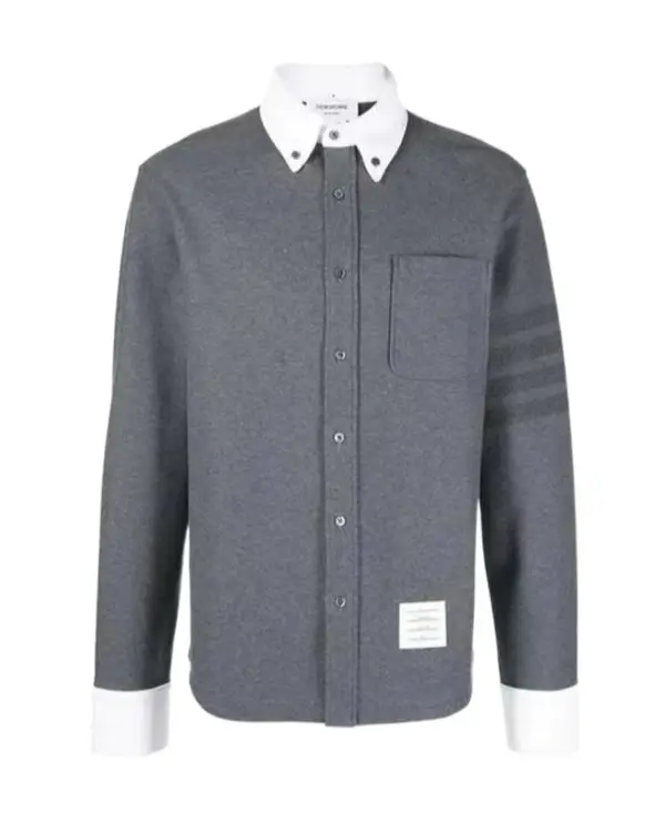 Thom Browne Cotton Long-sleeved Shirt