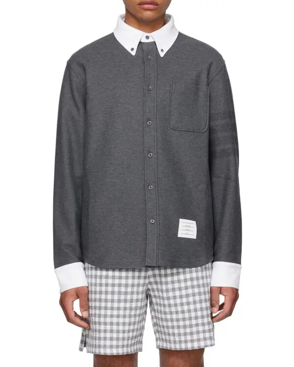 Thom Browne Cotton Long-sleeved Shirt
