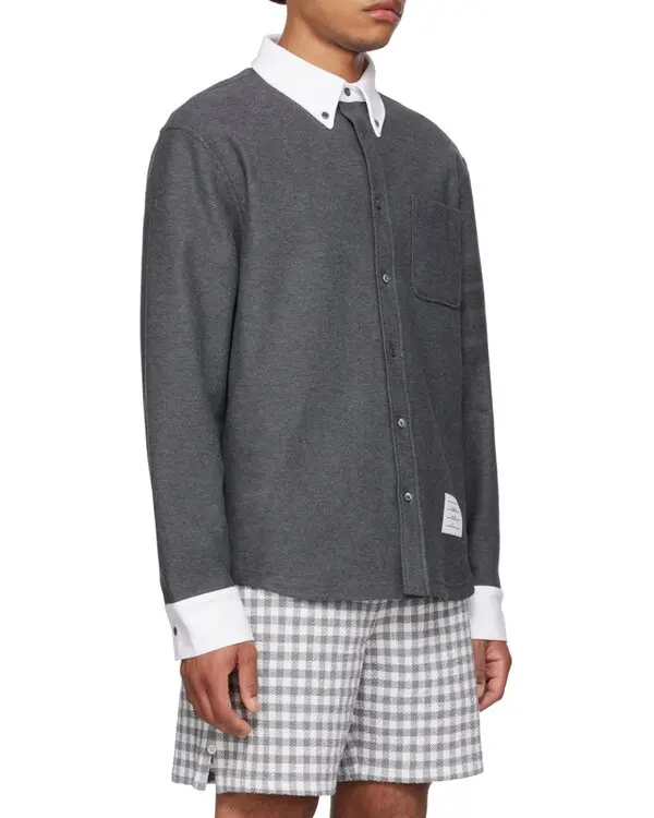 Thom Browne Cotton Long-sleeved Shirt