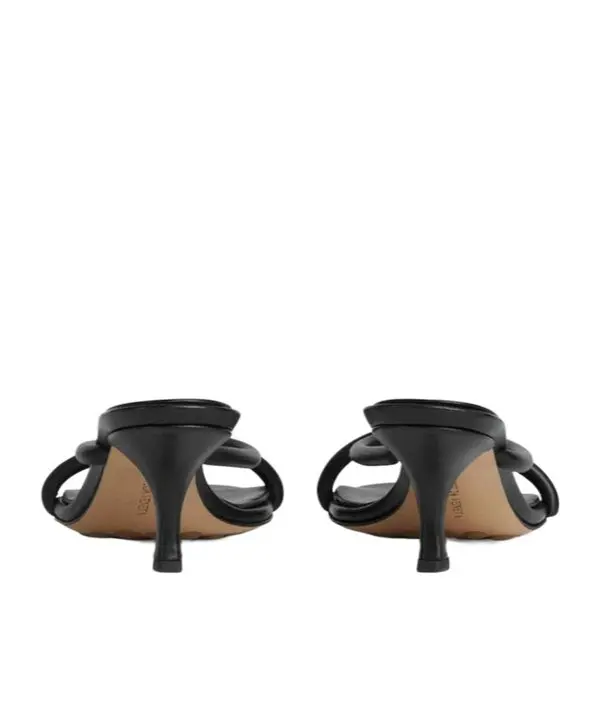 Bottega Veneta Leather Knot Detail Mules
