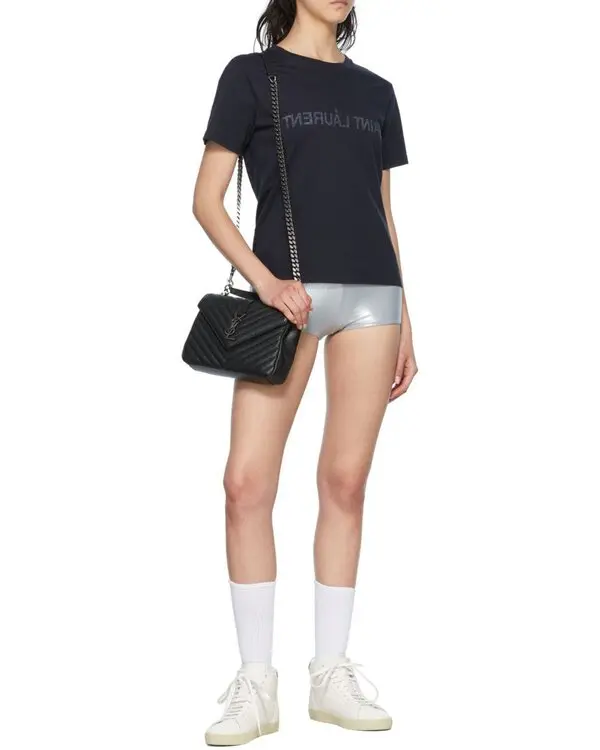 Saint Laurent College Medium Shoulder Bag - Black