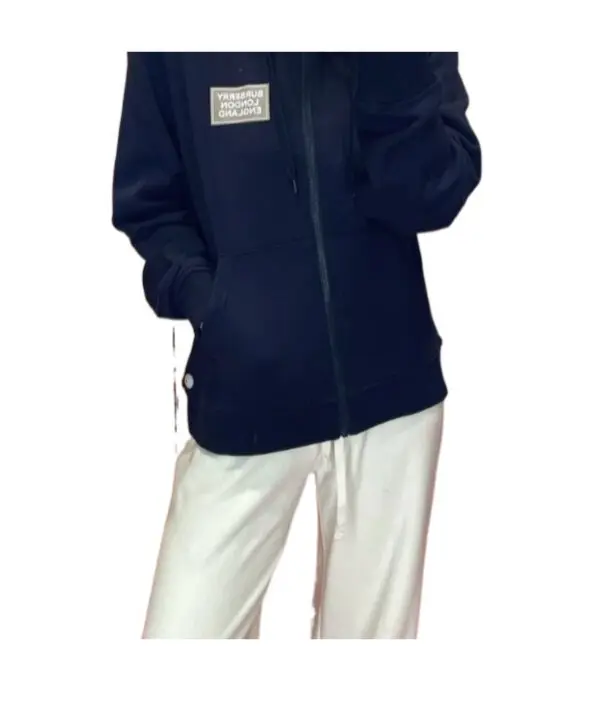 Burberry Zip-up Hooded Sweatshirt