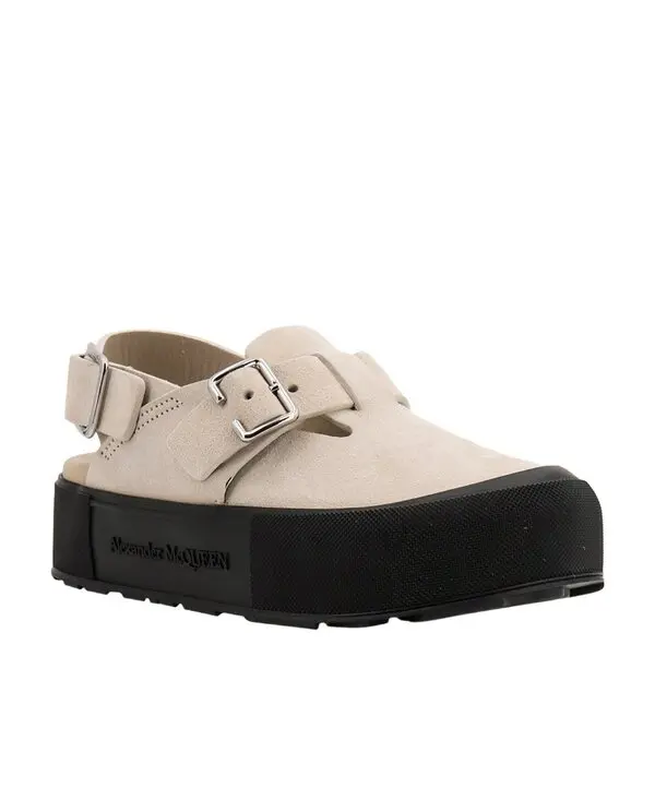 Alexander McQueen Buckled Open-toe Sandals
