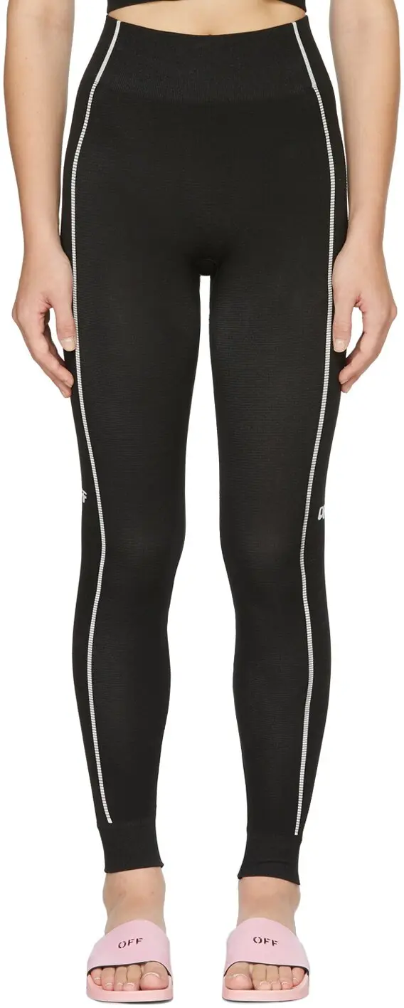 Off-White Logo Printed Leggings