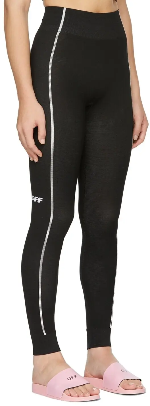 Off-White Logo Printed Leggings