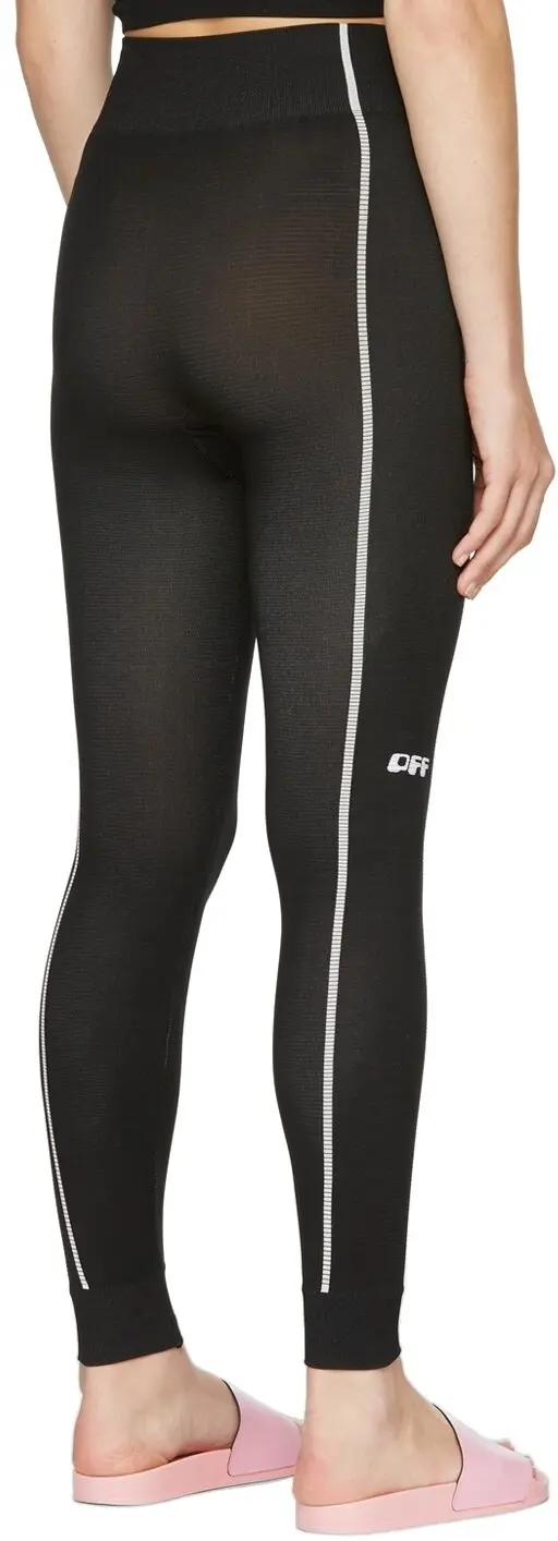 Off-White Logo Printed Leggings