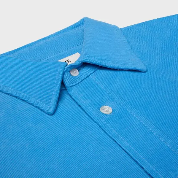 Celine Shirt In Corduroy