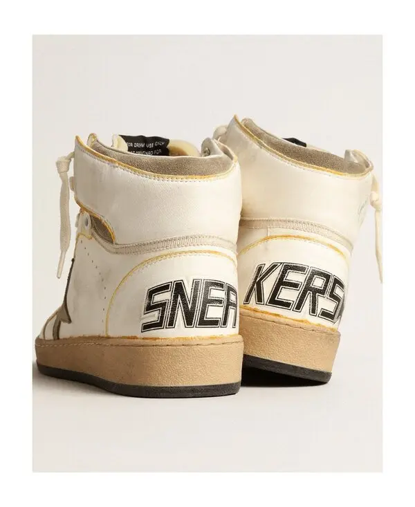 GOLDEN GOOSE Sky Star High-top Sneakers - Nude