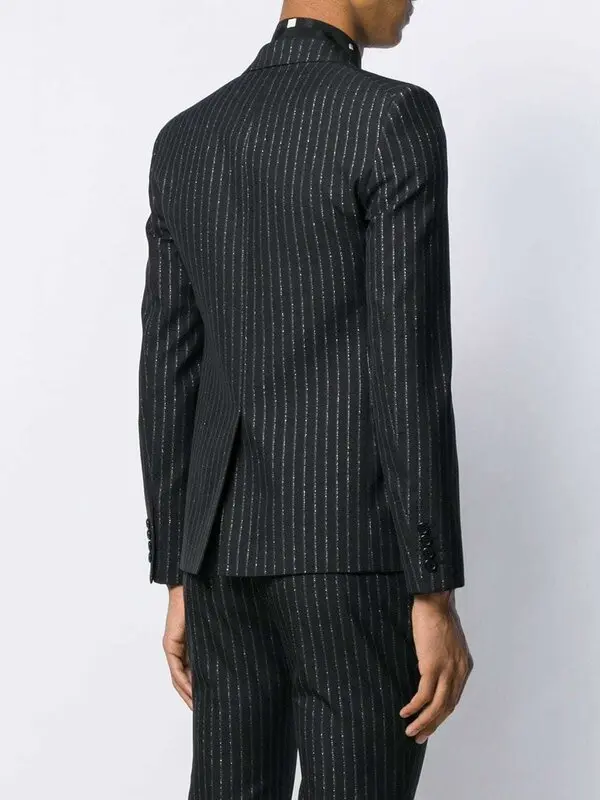 Saint Laurent Metallic Stripes Blazer