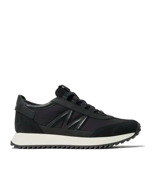 Moncler Pacey2 Suede Nubuck Sneakers - Black