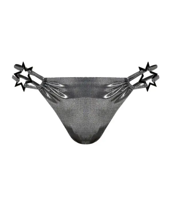 MISBHV Star-appliqué Bikini Bottoms - Black