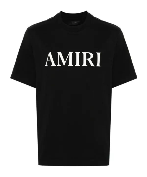 Amiri Logo Print T-shirt - Black