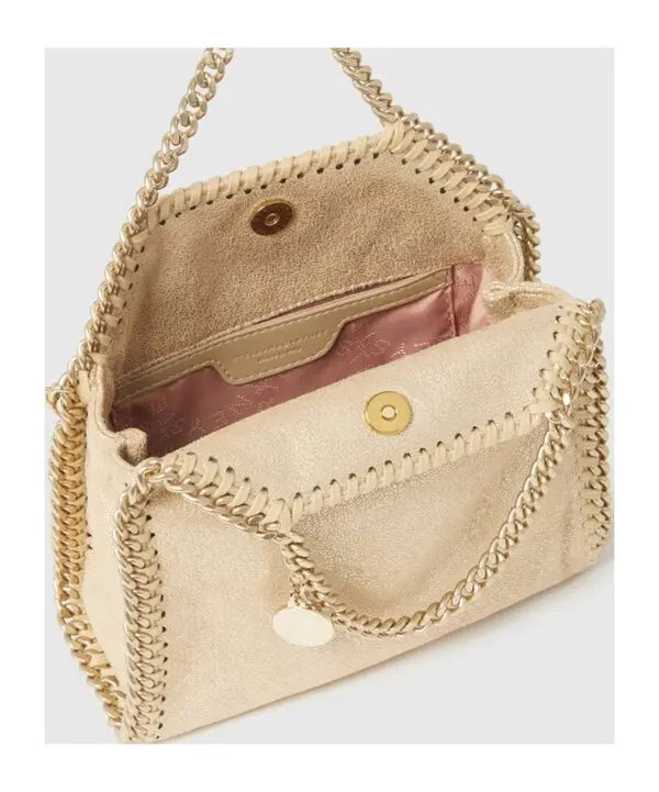 Stella McCartney Falabella Tiny Tote Bag - Gold