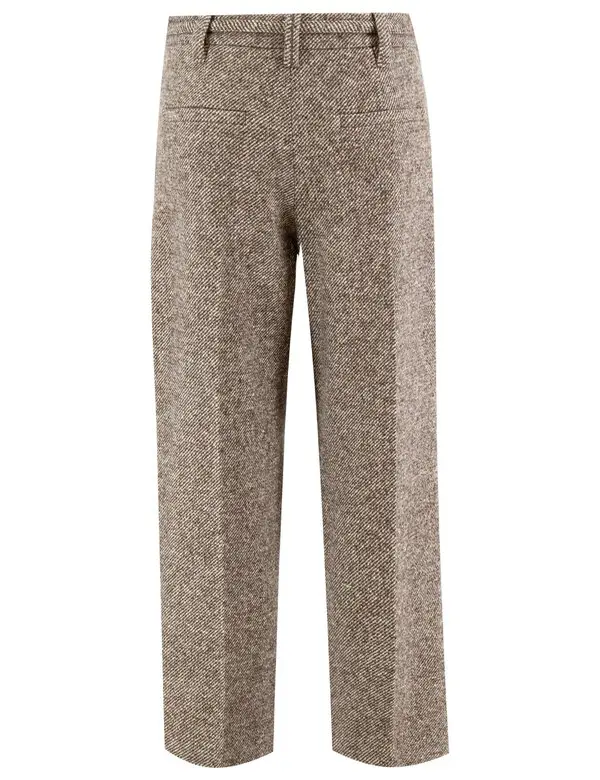 Brunello Cucinelli Cropped Straight-leg Trousers