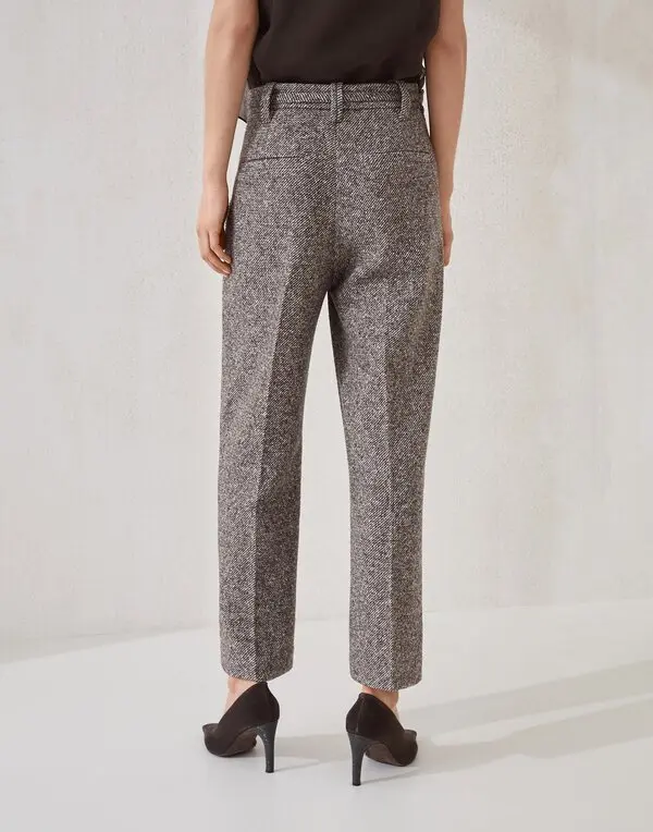 Brunello Cucinelli Cropped Straight-leg Trousers