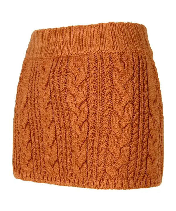 Alanui Elasticated Waistband Mini Skirt