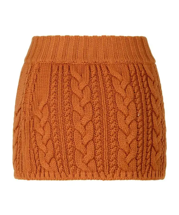 Alanui Elasticated Waistband Mini Skirt