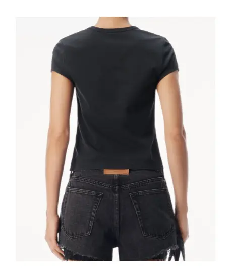 Alexander Wang Logo Embellished Crewneck T-shirt