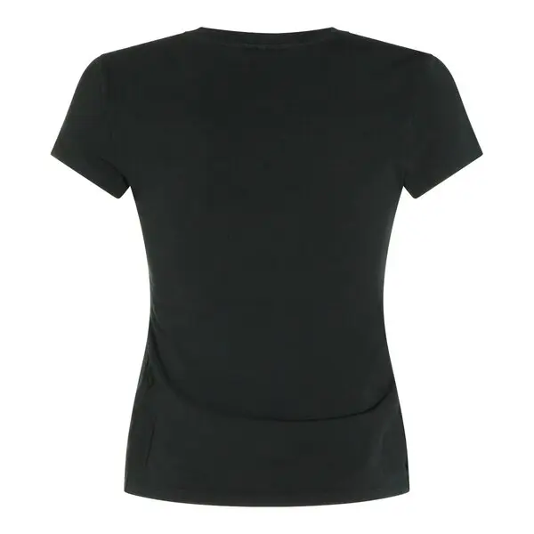 Alexander Wang Logo Embellished Crewneck T-shirt - Black