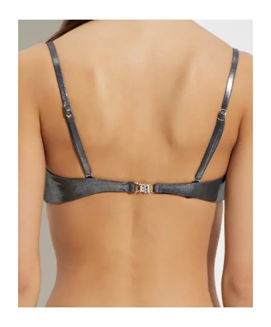 MISBHV Star-plaque Bikini Top - Black
