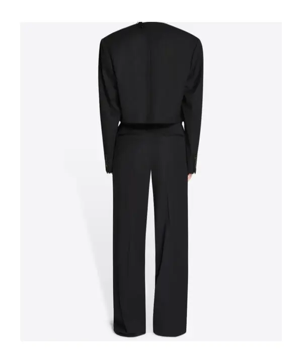 Dries Van Noten Tailored Pleated Straight-leg Trousers - Black