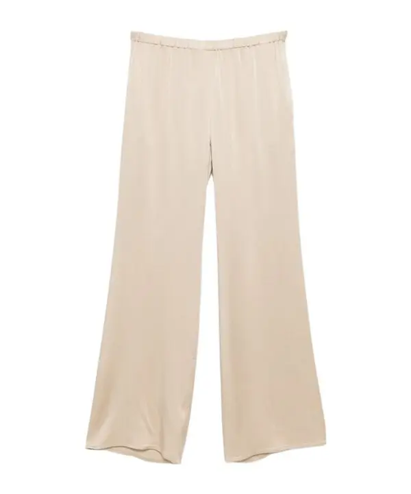 Antonelli Firenze Elastic Waist Casual Pants - Nude