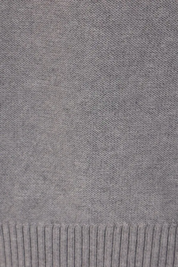 Thom Browne Hector Sweater With Dachshund Appliqu - Light Gray