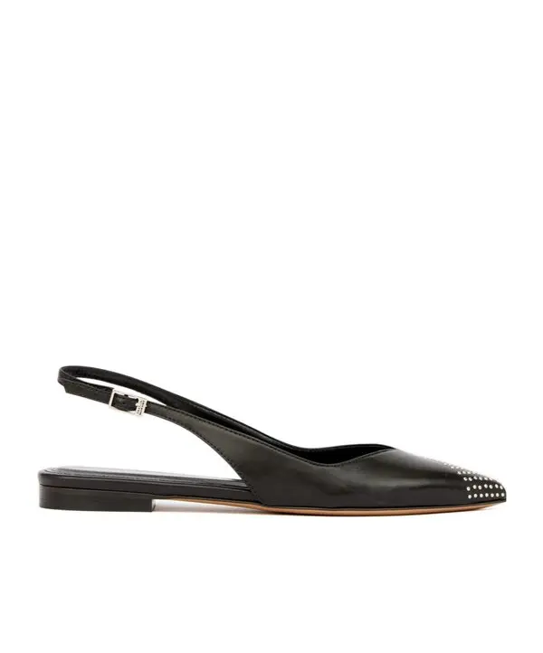 Isabel Marant Étoile Branee Ballet Flats With Stud Embellishments