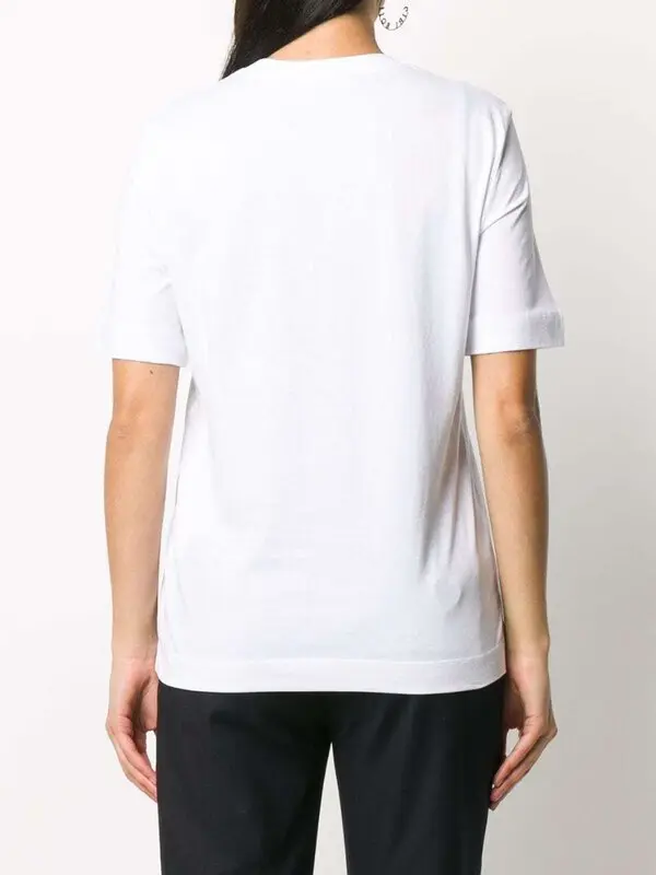 Moschino Slogan Print T-shirt - White