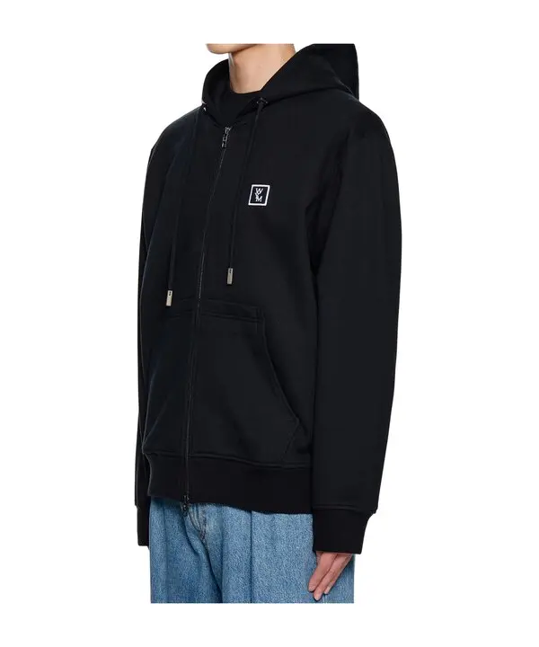 WOOYOUNGMI Logo Patch Hooded Jacket