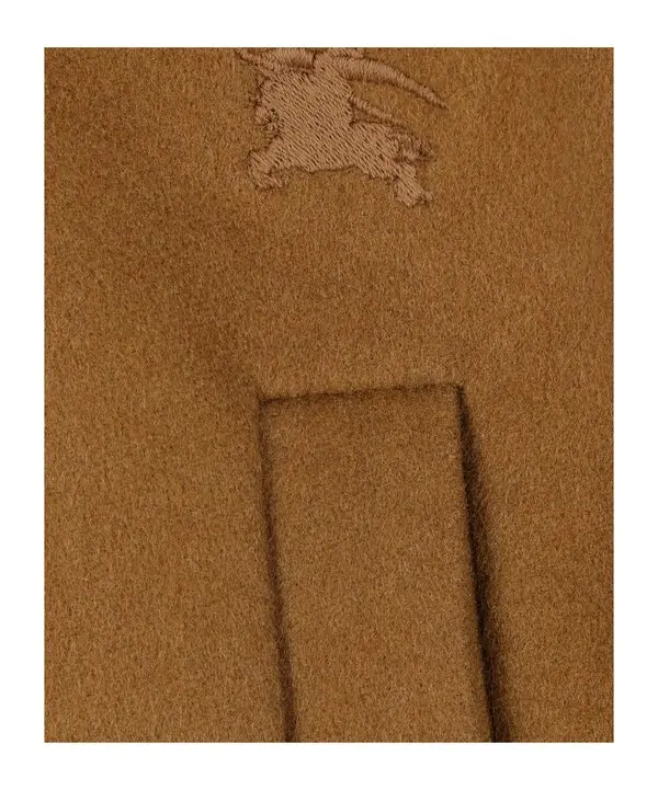 Burberry Zip-up High Neck Cashmere Jacket