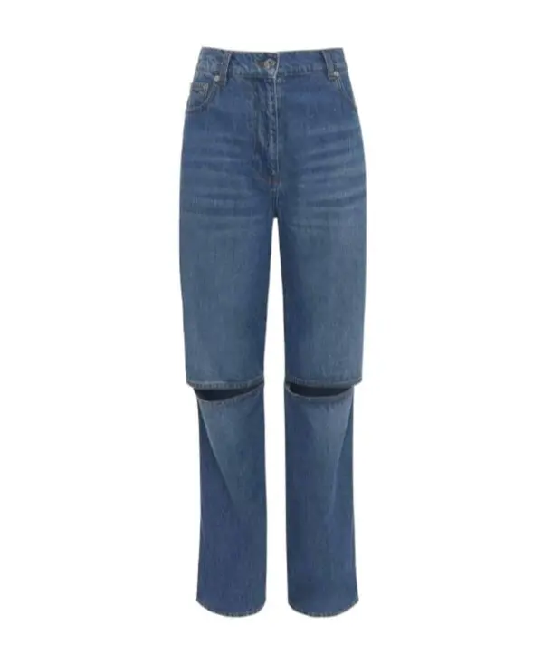 J.W.ANDERSON Jw Anderson Cut-out Knee Bootcut Jeans