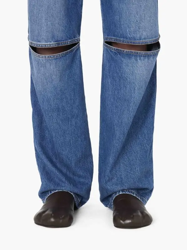 J.W.ANDERSON Jw Anderson Cut-out Knee Bootcut Jeans