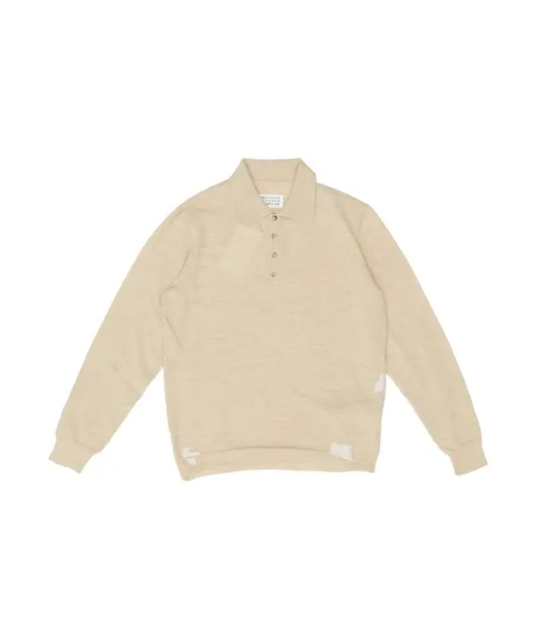 MAISON MARGIELA Long Sleeved Polo Shirt