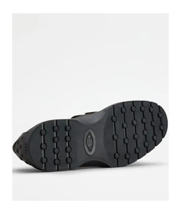 TOD'S Gommino Deerskin Leather Loafers With Embossed Logo