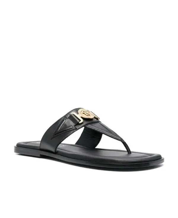Versace La Medusa Slip-on Flip Flops