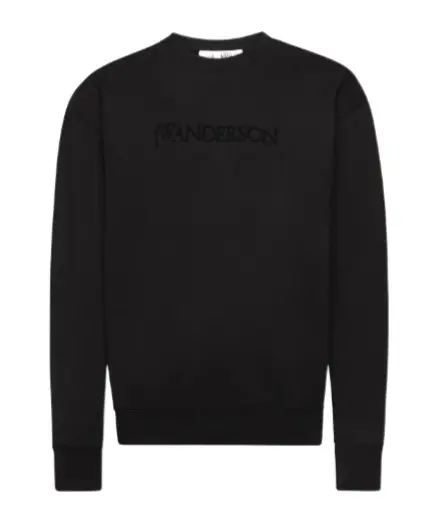 J.W.ANDERSON Logo Embroidered Crewneck Sweatshirt