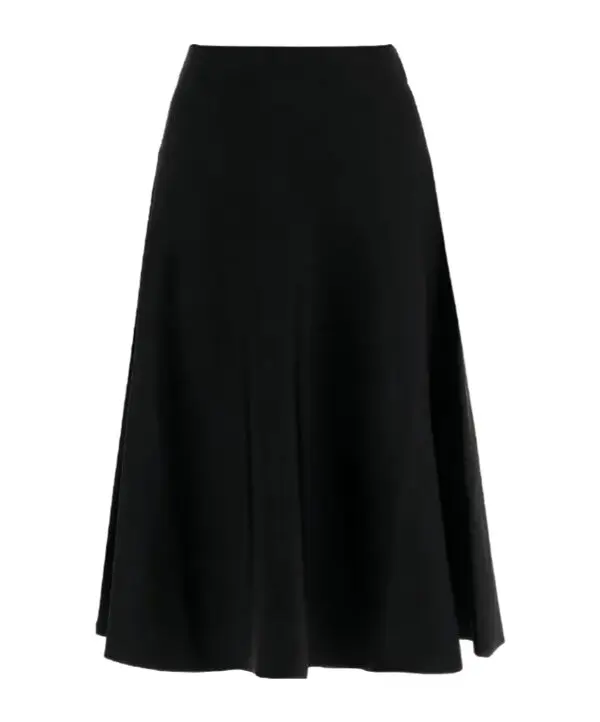 THE ROW Harley Mid-rise Midi Skirt