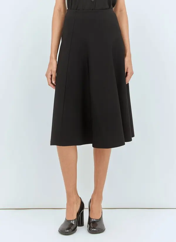 THE ROW Harley Mid-rise Midi Skirt
