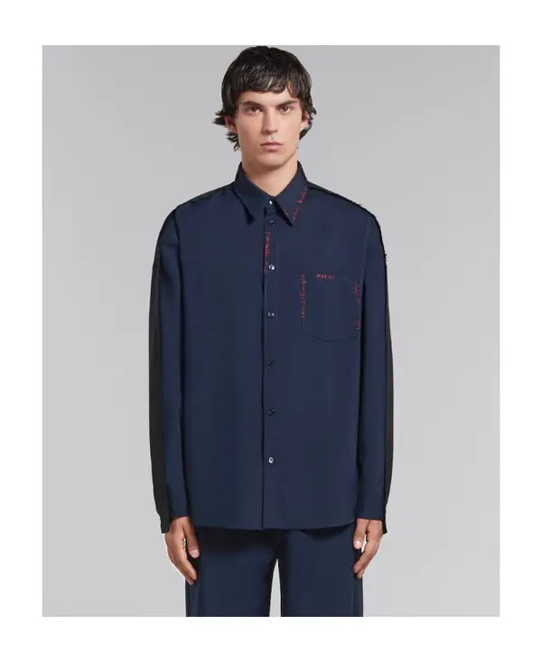 Marni Raw Cut Boxy Shirt