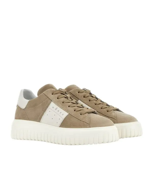 Hogan H-stripes Lace-up Sneakers