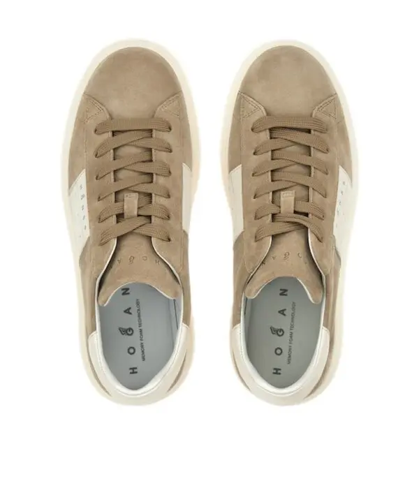 Hogan H-stripes Lace-up Sneakers
