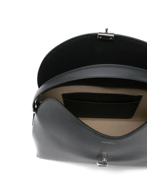 TOTEME T-lock Shoulder Bag - Black