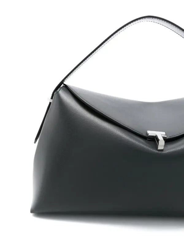 TOTEME T-lock Shoulder Bag - Black