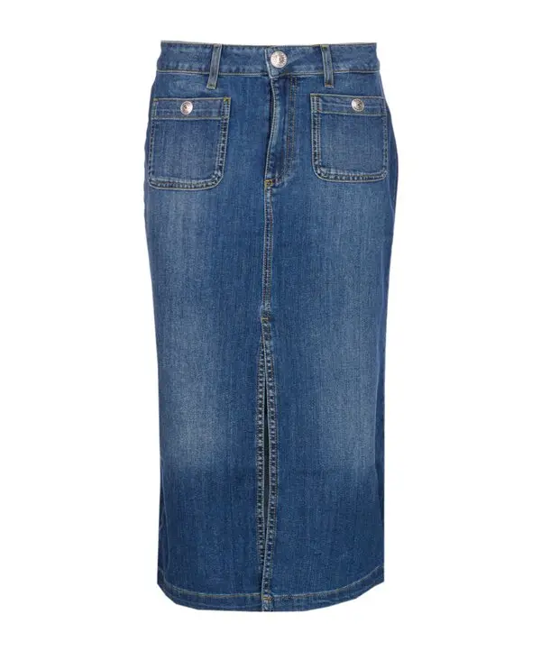 Liu Jo Maxi Skirt With Patch Pockets