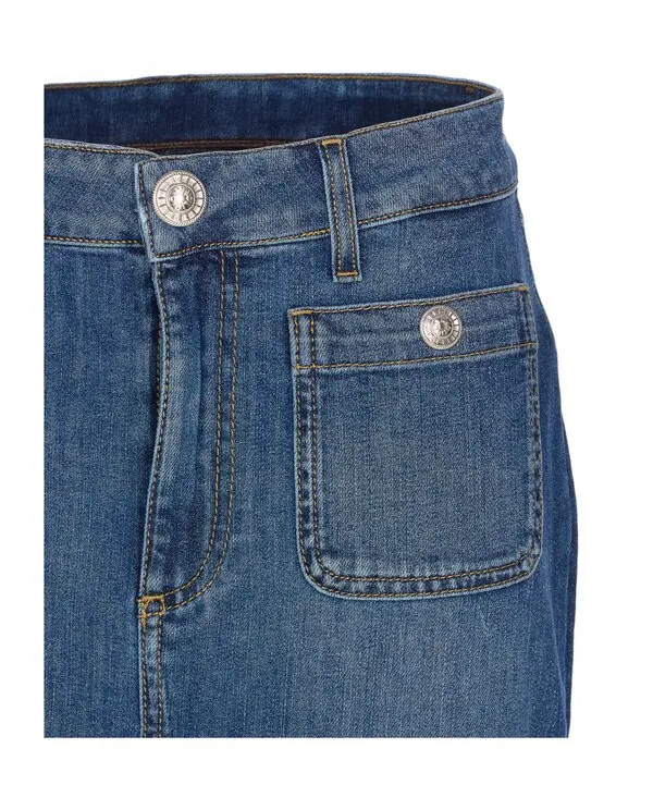Liu Jo Maxi Skirt With Patch Pockets