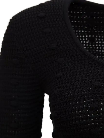 Bottega Veneta Pom Pom Knitted Jumper