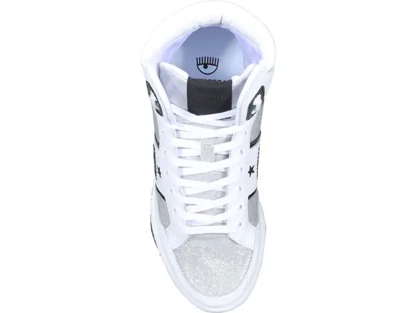 CHIARA FERRAGNI Cf-1 High-top Sneakers - White